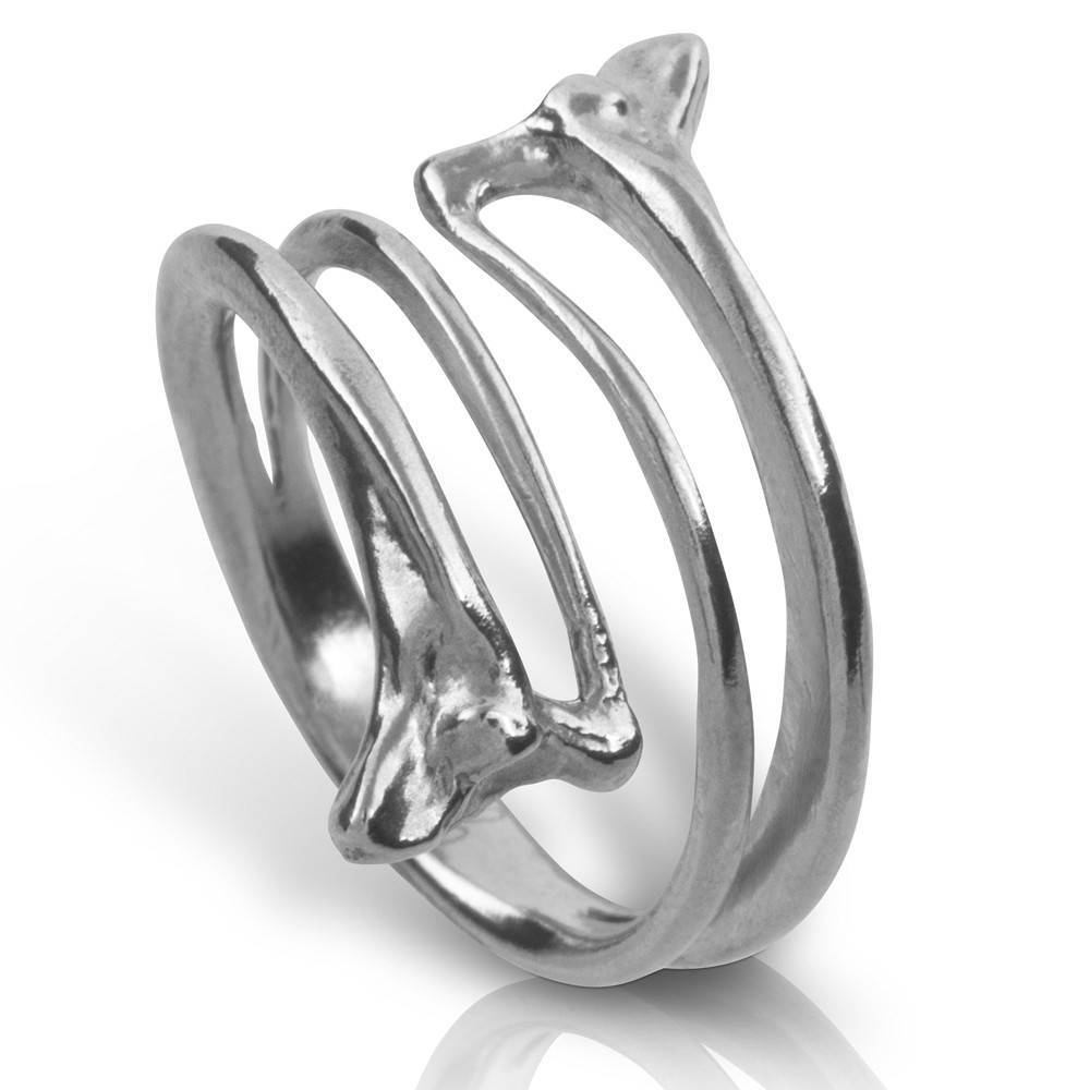 Rattlesnake Double Rib Ring – Gogo Inc.