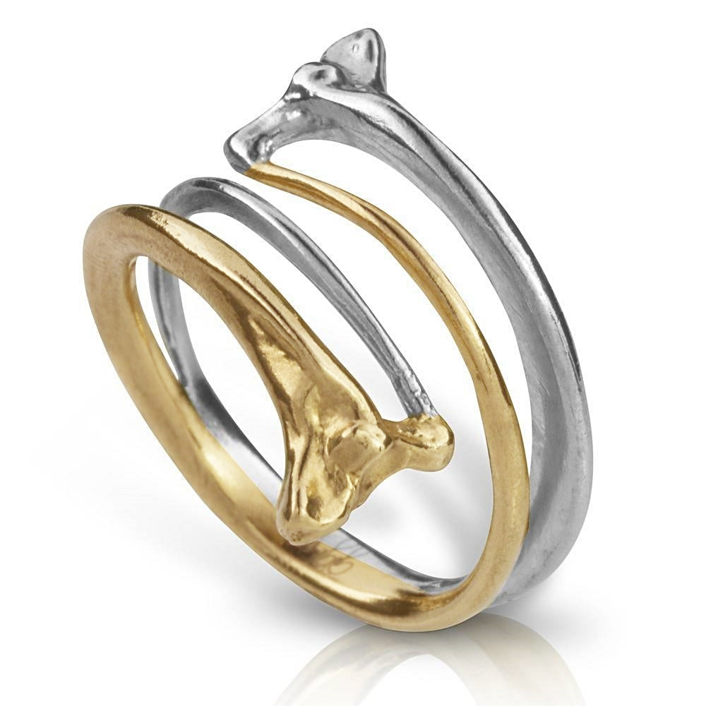 Rattlesnake Double Rib Ring – Gogo Inc.